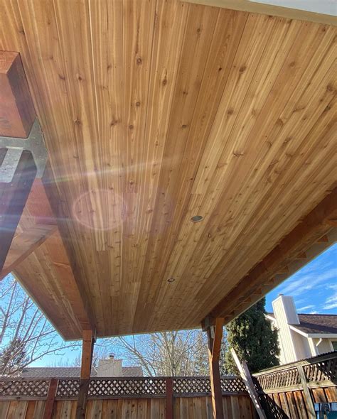 Beautiful Cedar Soffit We North Coast Custom Builder