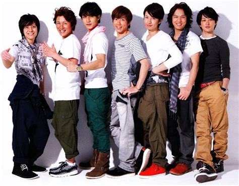 KANJANI EIGHT Japanese Men Eight Singer Actors Guys Japan Art
