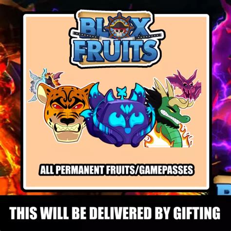 Roblox Blox Fruits Permanent Fruit And Gamepass Cheapest And Fast Delivery 4527 Picclick Ca