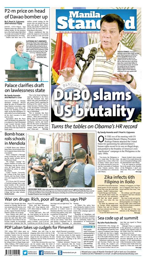 Manila Standard 2016 September 6 Tuesday By Manila Standard Issuu