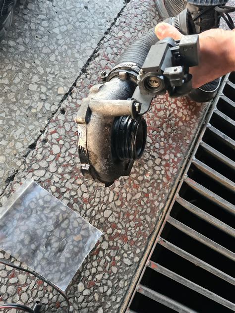 Joined The Tow Truck Club Turbo Exploded At Peak Boost Separating The Hot And Cold Side Was