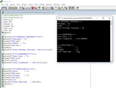 Membuat Program Sederhana Dengan Borland C 502 Akasani