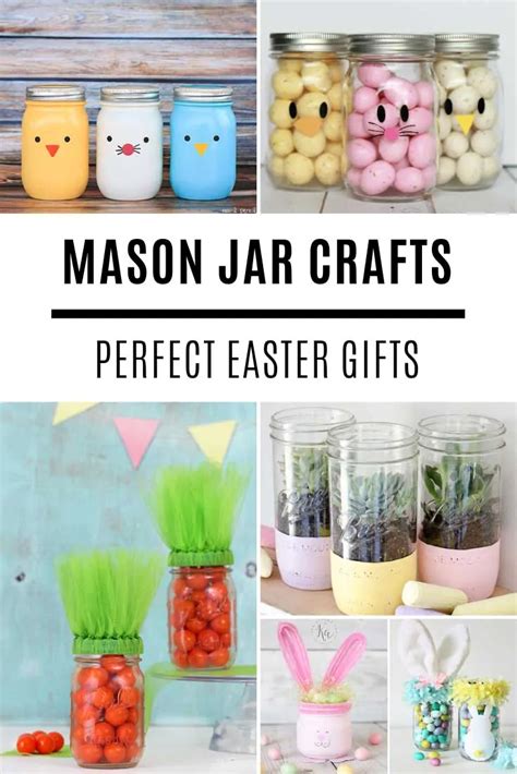 Mason Jar Easter Crafts They Make Thoughtful Ts