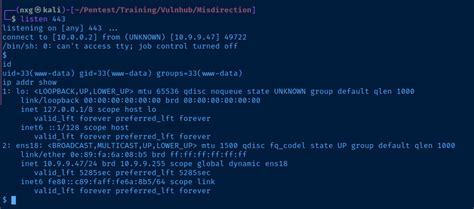 Misdirection Vulnhub NxG Blog