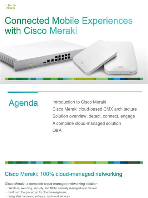 Cisco Meraki And Cmx For Retail Pdf Cloud Computing Wi Fi