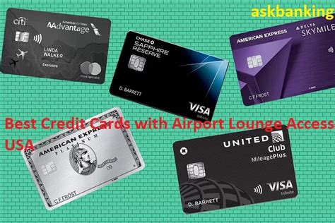 Best Credit Cards With Airport Lounge Access Usa