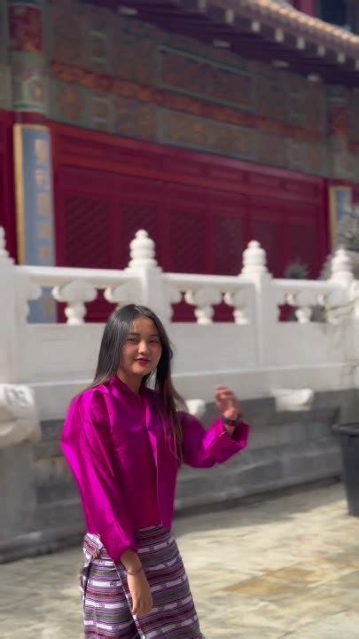 Beautiful Girl From Bhutan🇧🇹 Bhutan Thimphu Bhutanculture Bhutanese