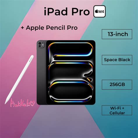 Купить планшет Apple IPad pro 13 sim + Pencil 13", 256 GB по низкой ...