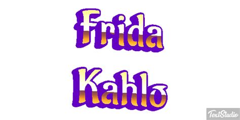 Frida Kahlo Celebrity Animated  Logo Designs