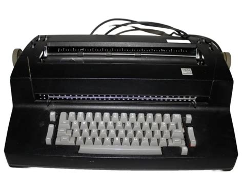 Vintage Ibm Selectric Ii Electric Correcting Typewriter Black Not