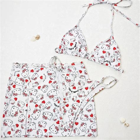 Lovely Hello Kitty Bikini Sissy Dream
