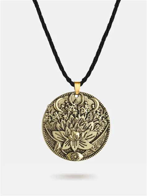 Lotus Flower Necklace Metaphysical Store