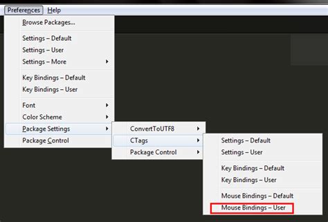 Sublime Text3 的php函数追踪定位插件ctags和codebeautifiersublime怎么php函数快速定位 Csdn博客