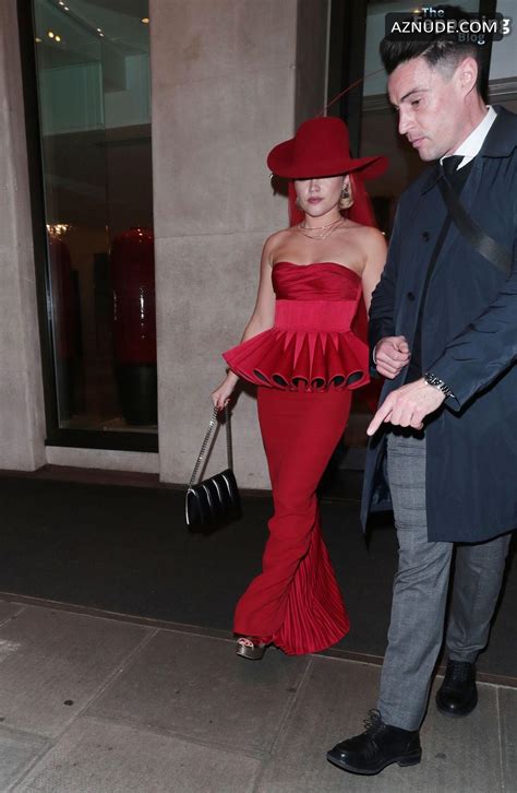 Florence Pugh Sexy Seen Leaving The London Critics Circle Film Awards
