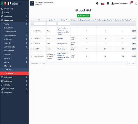 ip pool nat ispadmin wiki