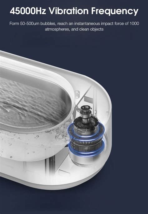 Xiaomi EraClean PRO Ver Ultrasonic Cleaner Built In Rechargeable