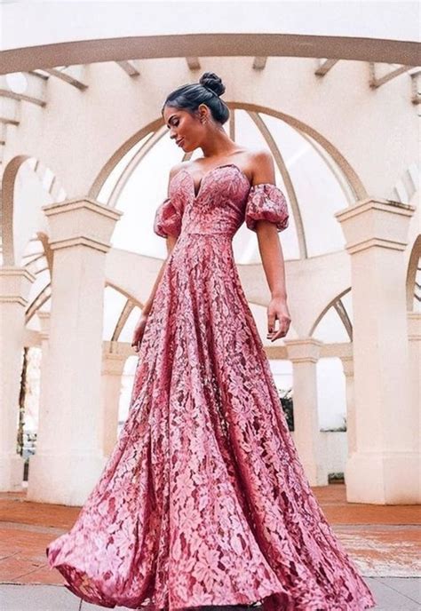 Inspirações de vestido manga bufante Pronta pra Festa