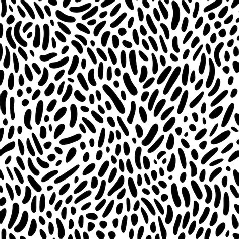 Premium Vector Black And White Scribble Pattern