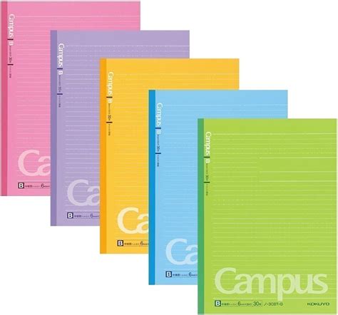 Kokuyo Campus Notebooks Semi B5 Dotted Line 6 Mm Ruled 30 Lines X 30