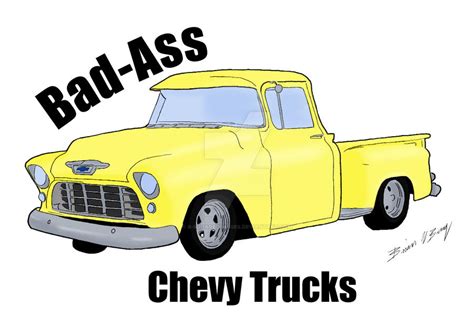 Bad Ass Chevy Trucks By B Squaredimages On Deviantart