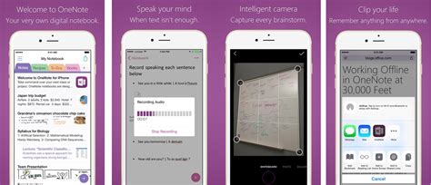 Microsoft Updates Onenote For Ios With Office Document Support Winbuzzer