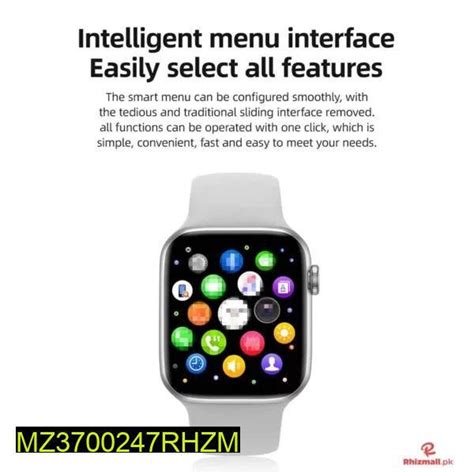 I Watch Series 7 Black The Smart Menu Can Be Configured Smoothly