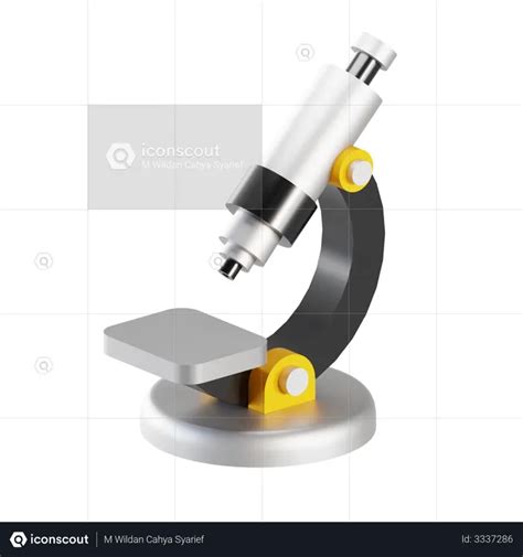 Microscope 3d Illustration Download In Png Obj Or Blend Format