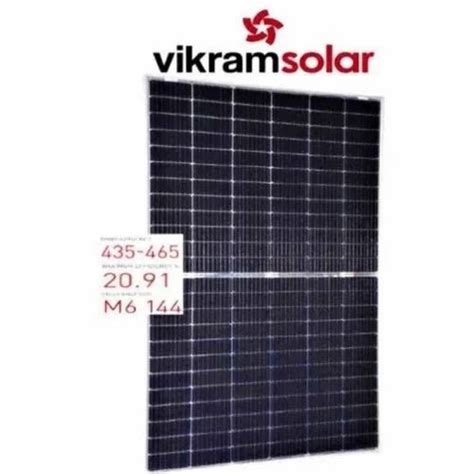 450w Vikram Mono Perc Half Cut Solar Panel At Rs 25watt Vikram Solar