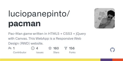github luciopanepinto pacman pac man game written in html5 css3