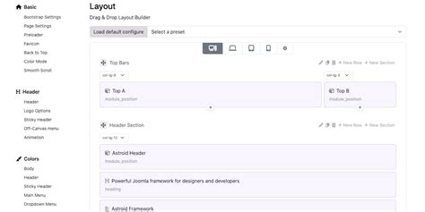 Astroid Framework Open Source Joomla Framework For Designers And