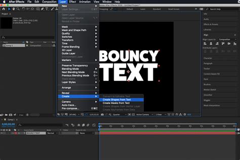 Bouncing Text Animation After Effects Tutorial Rsd News