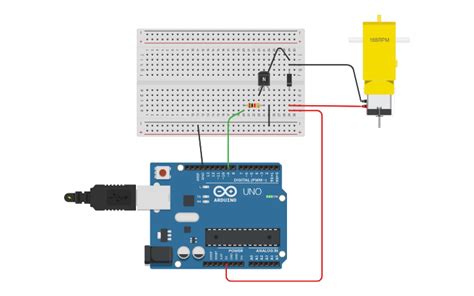 Circuit Design Motor Pwm Tinkercad