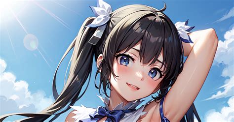 Ai Breasts Hestia 腋が気になるヘスティア Hestia Pixiv