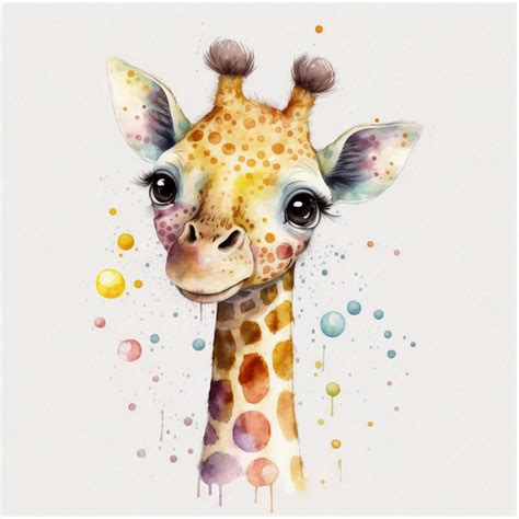Premium Photo Cute Giraffe Chibi 13