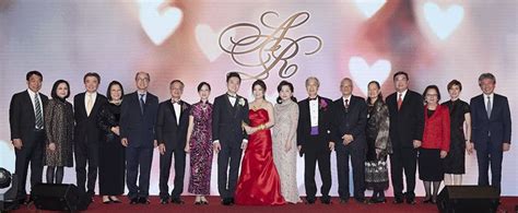 王國強博士工程師千金出閣 香港浸會大學基金
