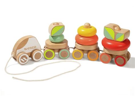 Wooden Train The Colours