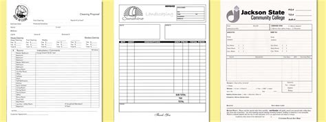 Carbonless Invoices