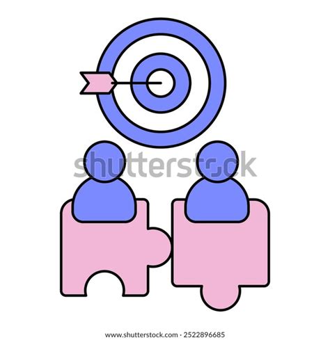 Intent Matching Icon Representing Ai Intent Stock Vector Royalty Free