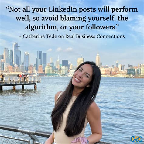 Viral On Linkedin Catherine Tede Shares Her Journey Real Business Connections