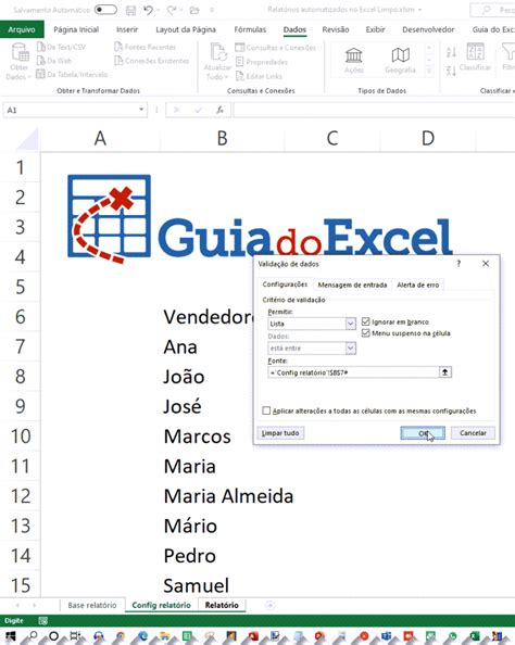 Parâmetro De Células Do Excel No Powerquery Guia Do Excel