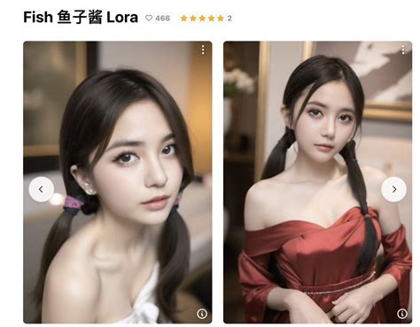 PHOΞNIX ⁴ˣ⁴ on Twitter Fish 鱼子酱 Lora https civitai models 12132