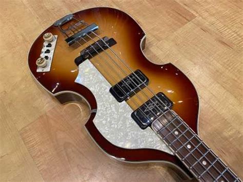 Hofner Contemporary Cavern 5001 Violin Beatle Bass Sunburst Guitars