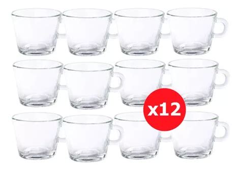 Tazas De Vidrio Durax Taza Cafe Tango Ml X Unidades