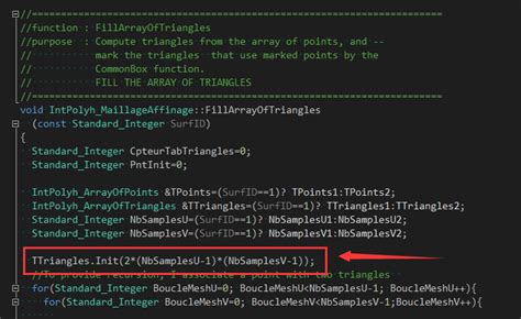 Opencascade曲面求交之网格离散法3 Opencascade 博客园