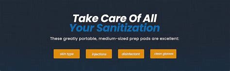 Med Pride Sterile Alcohol Prep Pads Antiseptic 70