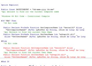 Read This To Feel PtrSafe About Office 64 Bit Compatibility Vb123