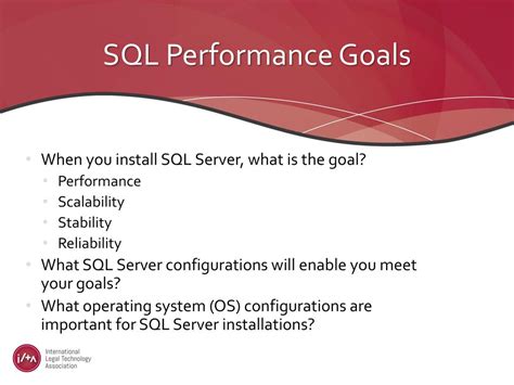 What Well Cover Today Introductions Poll Sql Performance Goals Ppt