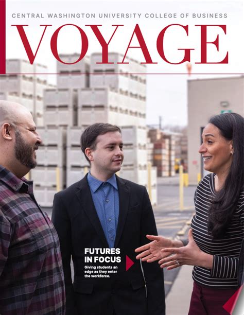 Central Washington University Latest Edition Of Voyage Magazine