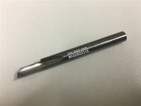 Single Flute O Flute Straight Router Bits Cnc Tool Com