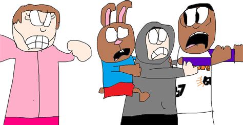 Shelly Chasing Me And My 2 Ocs By Kalson67thenbafan On Deviantart